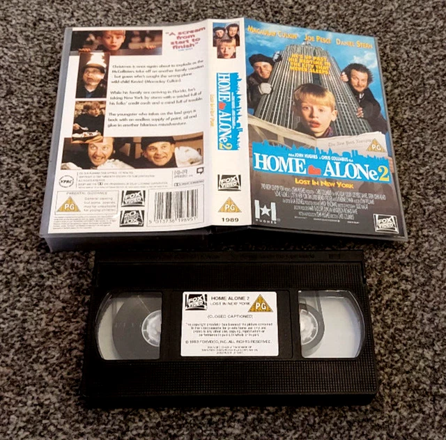 HOME ALONE 2 Lost In New York Fox Video Pal Vhs Video Kids Children £4. ...
