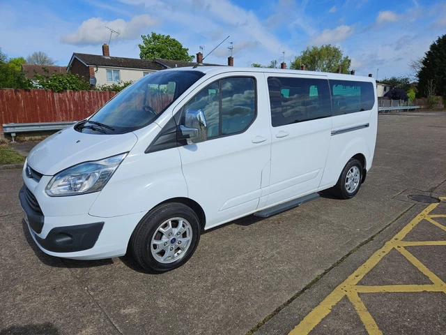 FORD TRANSIT CUSTOM l2 tourneo minibus 9 seater £9,495.00 - PicClick UK