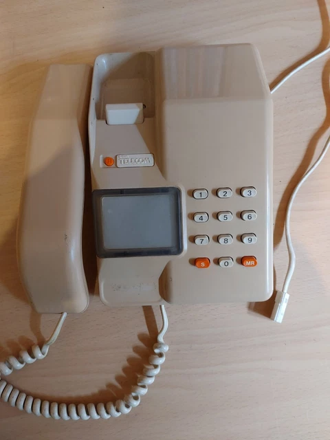 VINTAGE BT BRITISH Telecom Viscount Landline Phone 1980’s Wired Phone £ ...