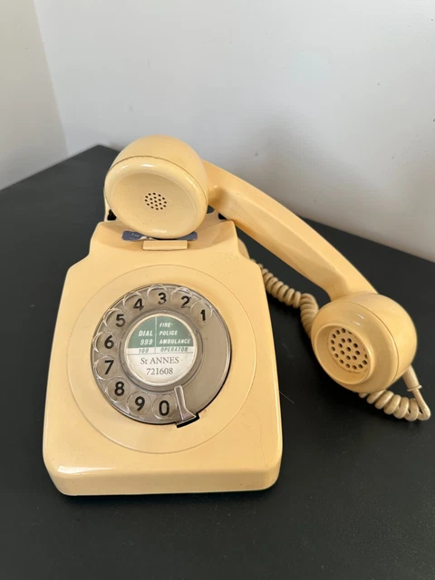 ORIGINAL VINTAGE RETRO rotary dial telephone 8746G EET 83/1 £16.31 ...