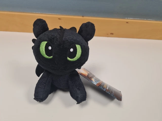 HOW TO TRAIN Your Dragon Official DreamWorks Toothless Shoulder Plushie ...
