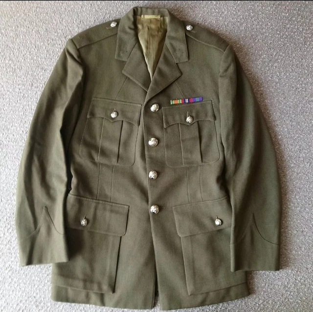 WW2 NAMED MAJOR British Army Officer Uniform Jacket Wwii Soldier ...