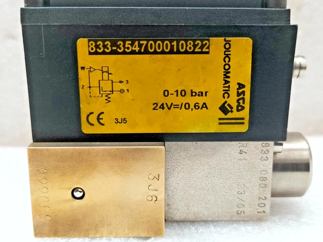 ASCO JOUCOMATIC 833-354700010822 Proportional Sentronic Valve £676.07 ...