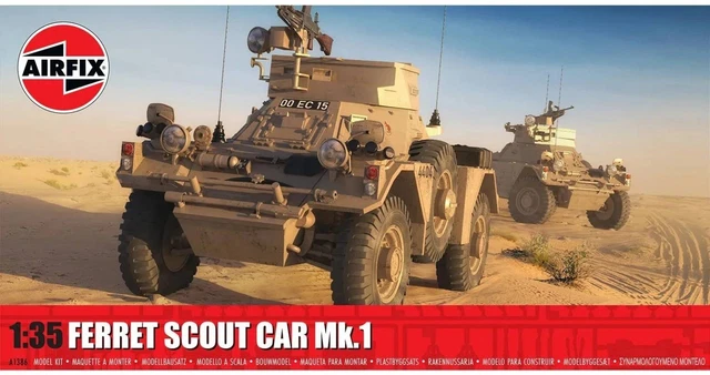 AIRFIX A1386 1:35th scale Ferret Scout Car Mk.1 £27.99 - PicClick UK