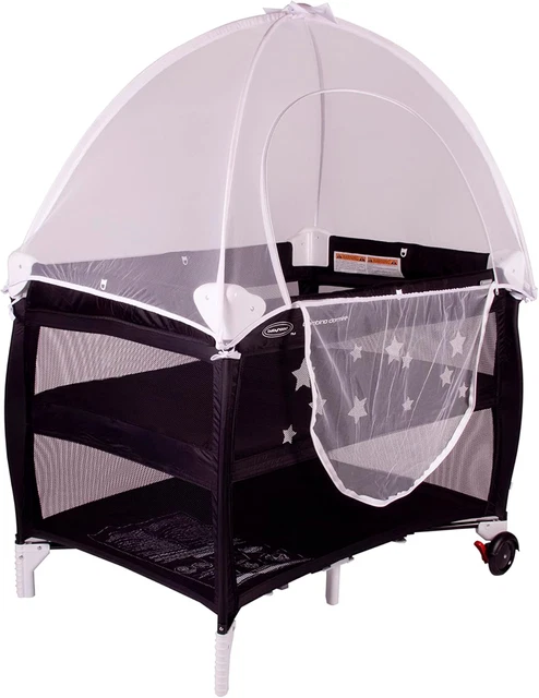 BABYHOOD COT CANOPY Net, Porta Cot, White $90.10 - PicClick AU