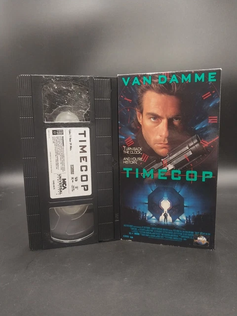 TIMECOP VHS Tape 1995 Universal Pictures Jean Claude Van Damme £8.48 ...