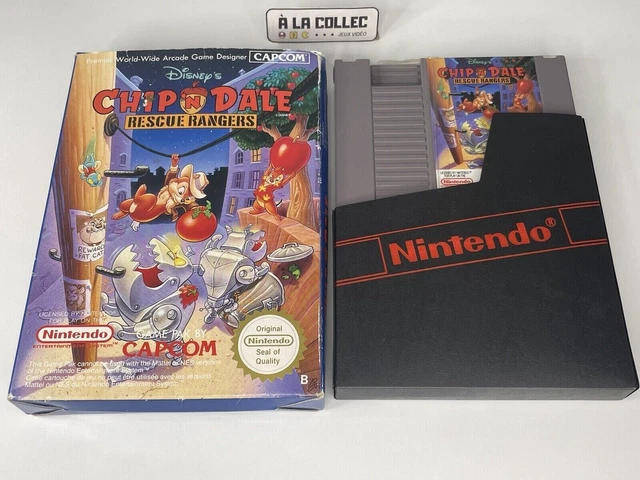 CHIP N DALE Rescue Rangers - Capcom - Nintendo NES (FR) - FRA - Sans ...
