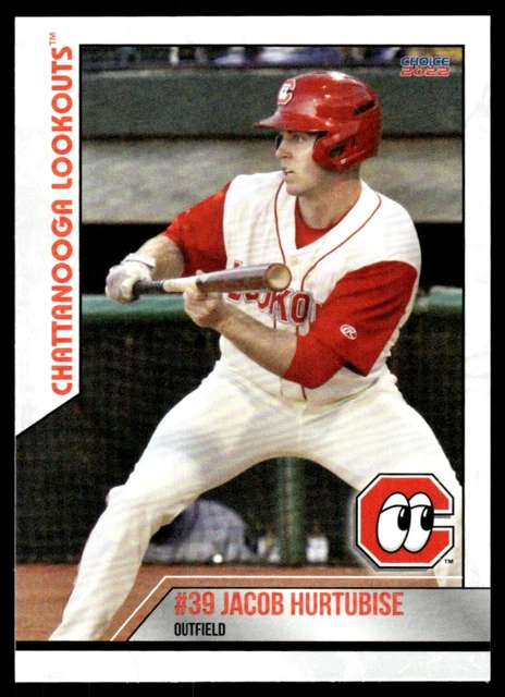 2022 CHOICE JACOB Hurtubise recrue Chattanooga Lookouts AA Cincinnati ...