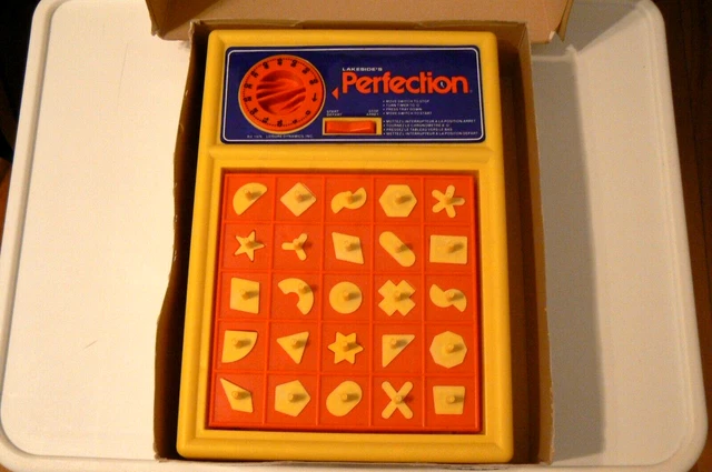 VINTAGE LAKESIDE PERFECTION Game 1975 With Box Great Condition 100% ...