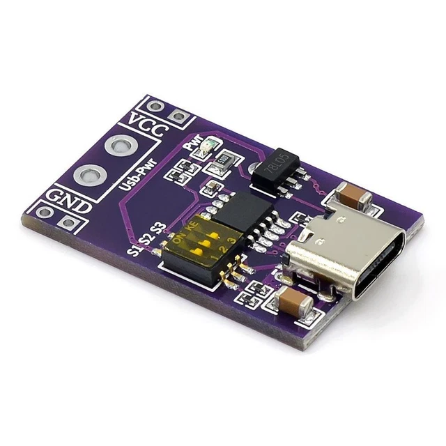 PD/QC/AFC TYPE-C FAST Charging Trigger Query Detector PD2.0 PD3.0 to DC Module £4.90 - PicClick UK