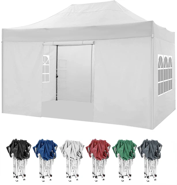 FALTZELT FALTPAVILLON PAVILLON 3x4,5m Partyzelt Klappzelt ...