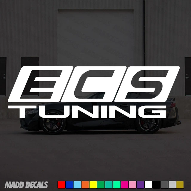 ECS TUNING LOGO Decal Vinyl Die Cut Decal Sticker Car Window $2.91 ...