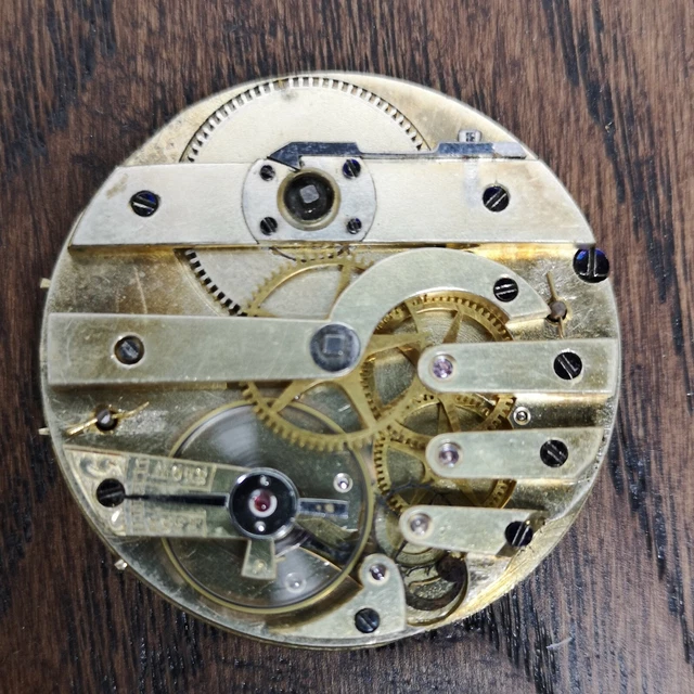 HIGH QUALITY EARLY Swiss Lever Pocket Watch Movement, Working (AP113) £ ...