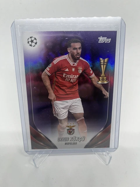 TOPPS UEFA CLUB Competitions (flagship) 2023-24 Orkun Kokcu /299 ...
