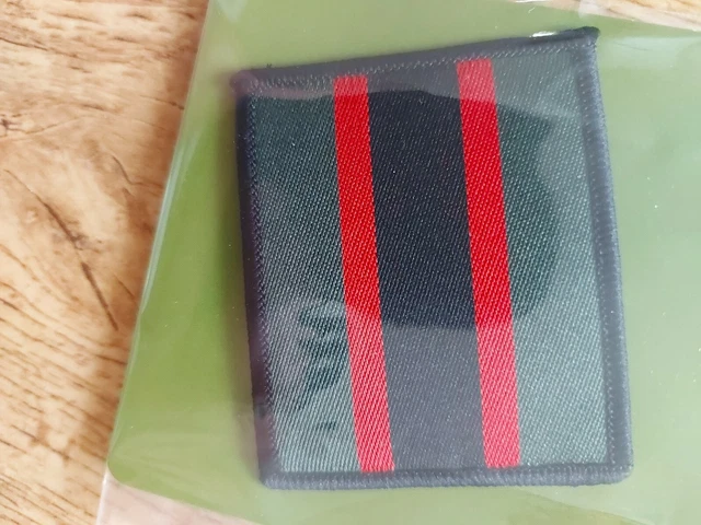 BRITISH ARMY UNIFORM The Rifles Regiment Tactical Recognition Flash TRF ...