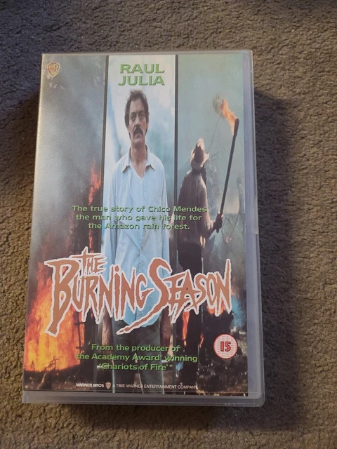 THE BURNING SEASON big box vhs £12.00 - PicClick UK