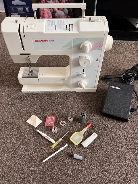 BERNINA 1008 SEWING Machine With Full Genuine Brand New Bernina ...