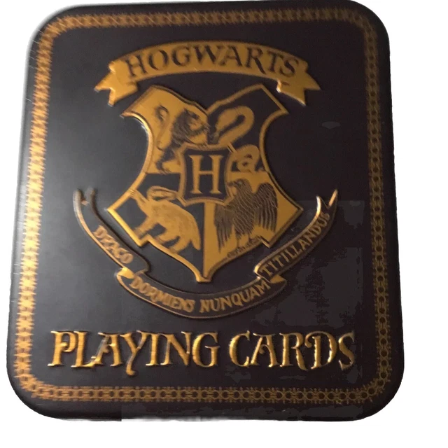 HARRY POTTER HOGWARTS Playing Cards In A Collectible Tin Case $30.78 ...