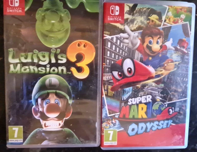 Luigi S Mansion 3 Super Mario Odyssey Per Nintendo Switch Giochi Di