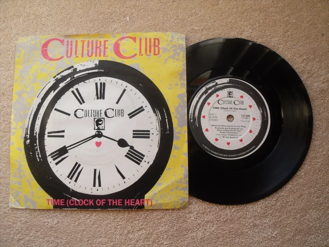 CULTURE CLUB TIME (CLOCK OF THE HEART) VIRGIN RECORDS UK 7" VINYL ...