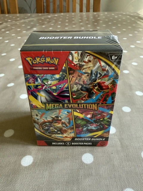 POKÉMON TCG: MEGA Evolution Booster Bundle (6 Packs) - NEW £40.20 ...