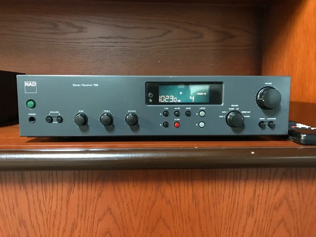 NAD 705 STEREO receiver with phono input $285.00 - PicClick AU