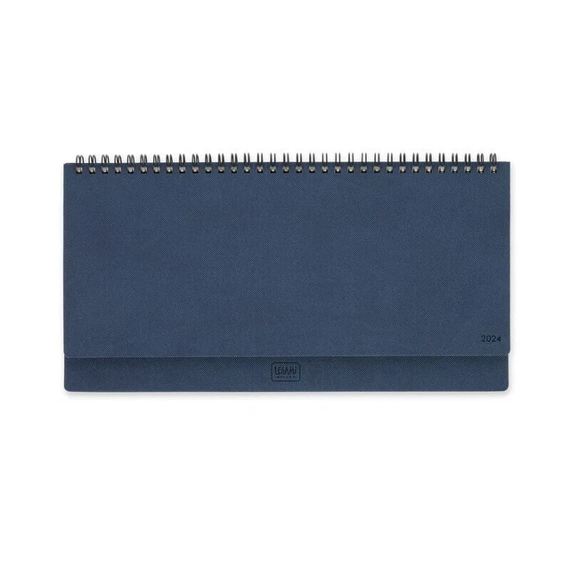 CALENDARIO 2024 LEGAMI 13 mesi da scrivania BLU desk planner EUR 9,86 ...