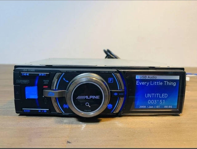 RÉCEPTEUR MULTIMÉDIA NUMÉRIQUE Alpine iDA-X305 fonctionnement audio ...