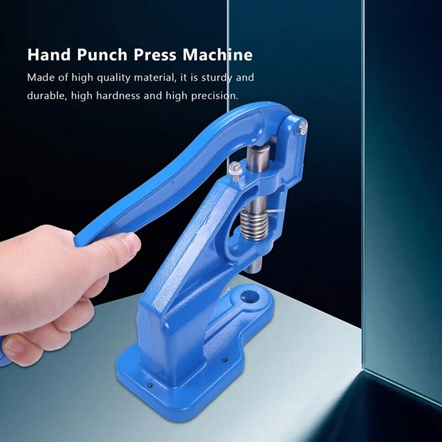 MACHINE DE PRESSE à PoinçOnner à Main pour Matrices à œIllets ou Rivets ...