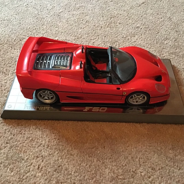 FERRARI F50 1/18TH Scale GWILO Model on plinth £12.00 - PicClick UK