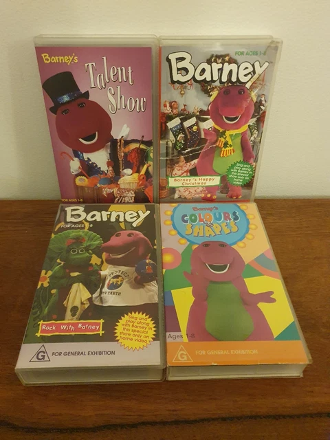 BARNEY VHS BUNDLE Lot Collection x4 $59.99 - PicClick AU