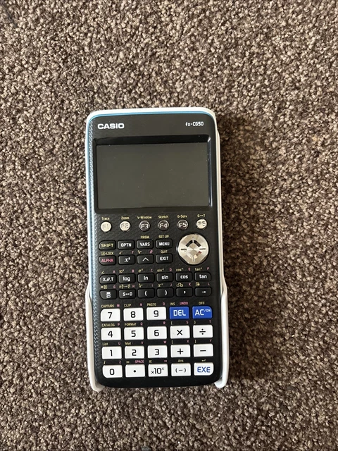 CASIO FX-CG50 SCIENTIFIC Graphics Calculator White A Level Calculator £ ...