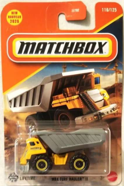 MATCHBOX - 2025 Mainline 116/125 MBX Turf Hauler II (BBJBN68) EUR 9,28 ...