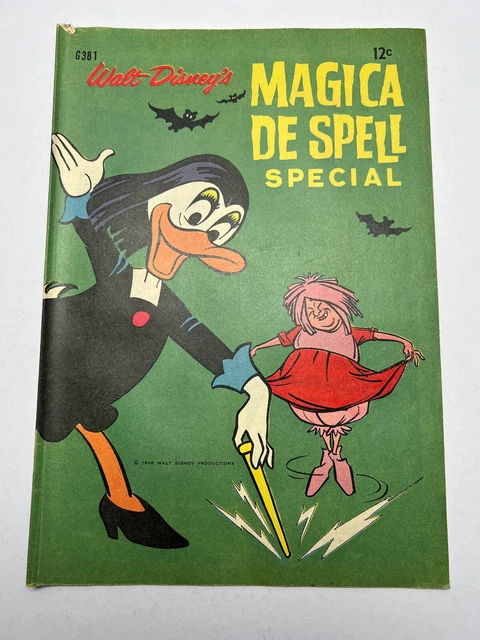 WALT DISNEY'S MAGICA De Spell Special G381 - 1966 Donald Duck ...