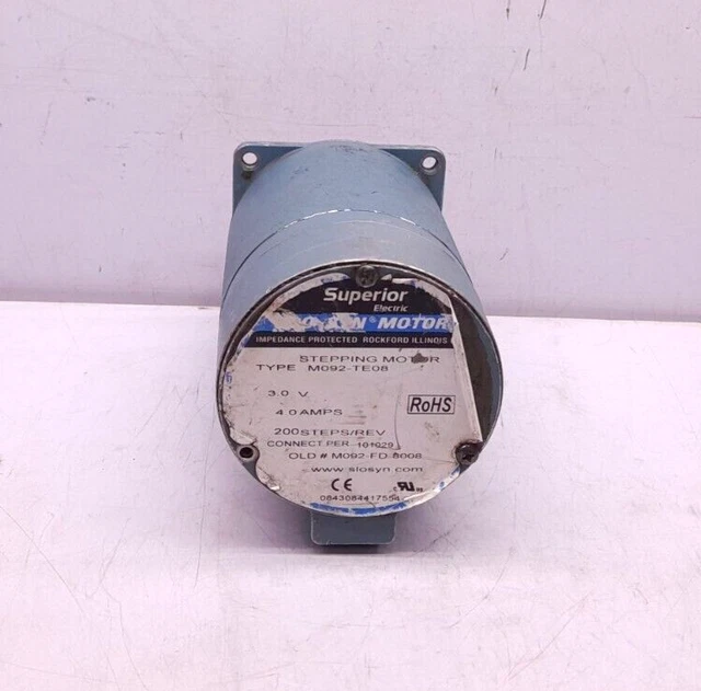 SUPERIOR ELECTRIC SLO-SYN Motor M092-TE08 Stepping motor 3.0 V 4.0A ...