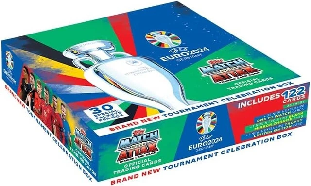 TOPPS EURO 2024 Match Attax Tournament Celebration Box 30 exclusive ...
