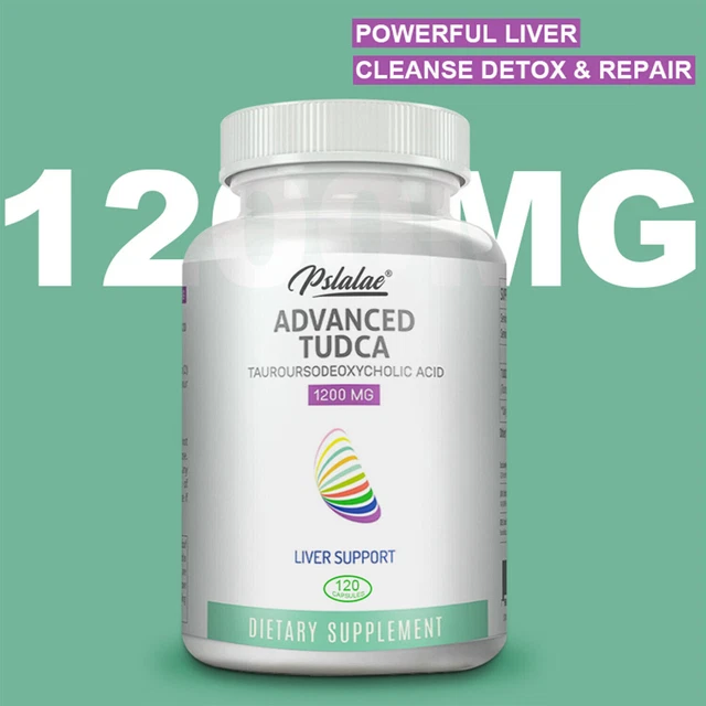 ADVANCED TUDCA 1200MG - Liver Detox Cleanse & Repair Formula, Enhance ...
