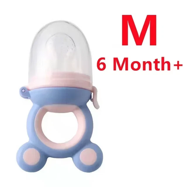 BABY SOLIDS/FROZEN FRUIT Feeder Pacifier, Silicone Pacifier Clip, Baby ...