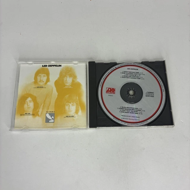 LED ZEPPELIN (FIRST Album) by Led Zeppelin (CD, 1990) $14.80 - PicClick AU
