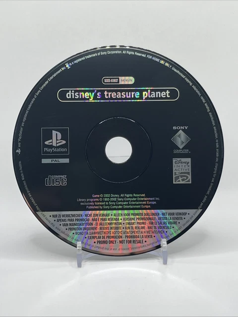 DISNEYS TREASURE PLANET (Sony Playstation 1 PS1) - Promo Disc PAL £9.99 ...