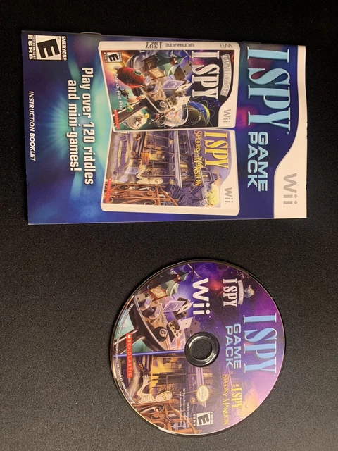 I SPY GAME Pack Ultimate and Spooky Mansion per Nintendo Wii completo ...