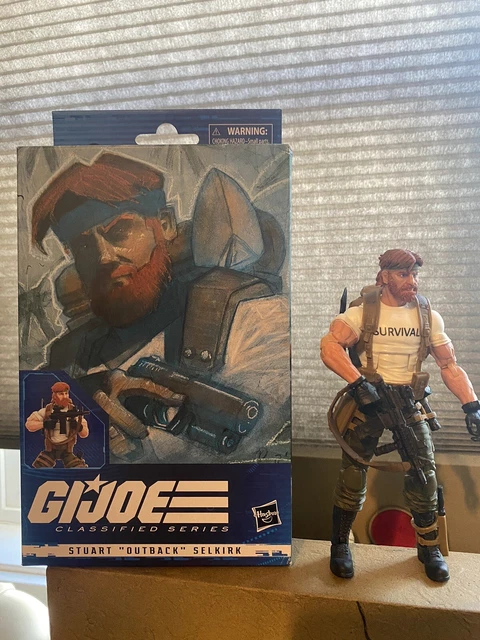 FIGURINE GI JOE Classified Series Stuart Outback Selkirk 6 pouces ...