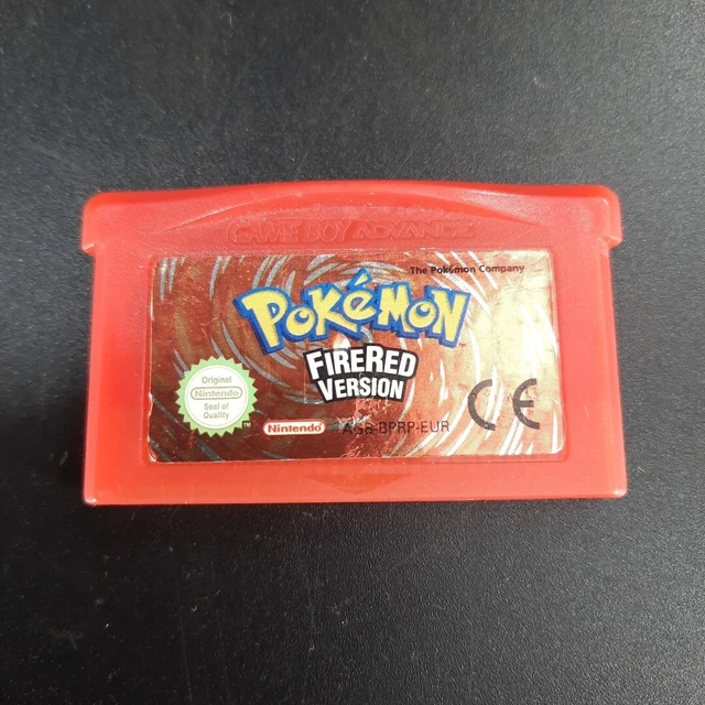 NINTENDO GAMEBOY ADVANCE raro originale autentico Pokémon versione ...