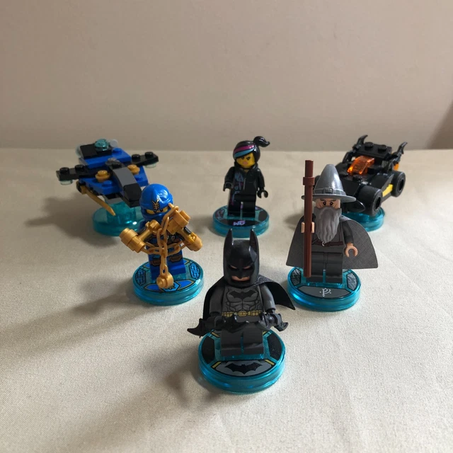 LEGO DIMENSIONS FIGURES Gandalf Batman Batmobile Ninjago Jay Storm ...