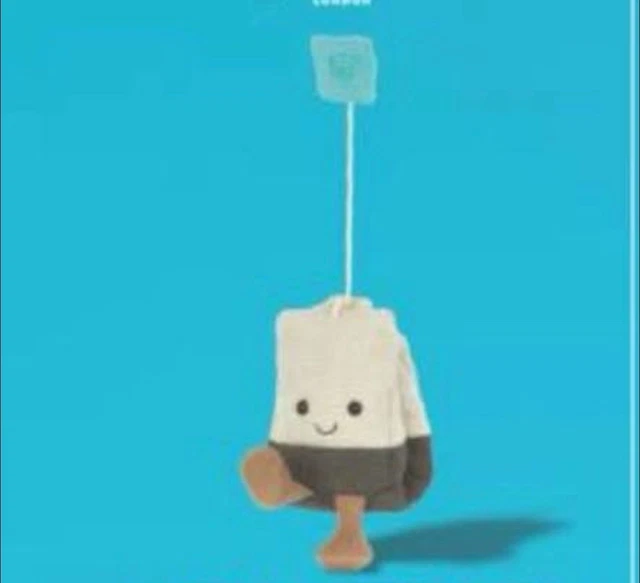 *JELLYCAT X UK EXCLUSIVE* - Amuseables Steepy Tea Bag. 2025. +ULTRA ...