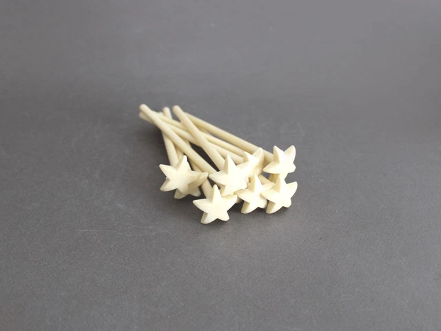 ART DECO BAKELITE Cocktail Stirrers Set Star Palm Tree French 1930s ...