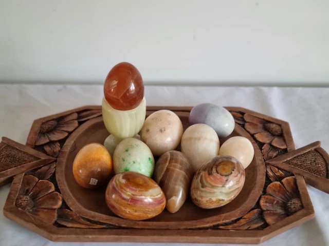 OEUF DE COLLECTION Mineraux Pierre Polies En Lot EUR 30,50 - PicClick FR