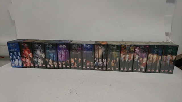 BUFFY THE VAMPIRE Slayer Complete VHS Collection Seasons 1-7 £9.99 ...