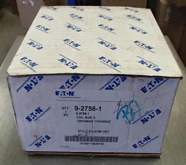 EATON 9-2756-1 COIL Size 3 120v/60hz 110v/50hz NIB $289.37 - PicClick CA