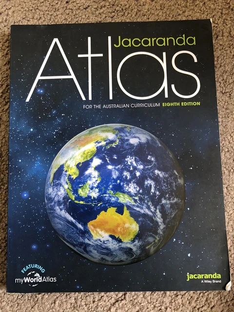 JACARANDA ATLAS FOR The Australian Curriculum: Eighth Edition $10.00 ...